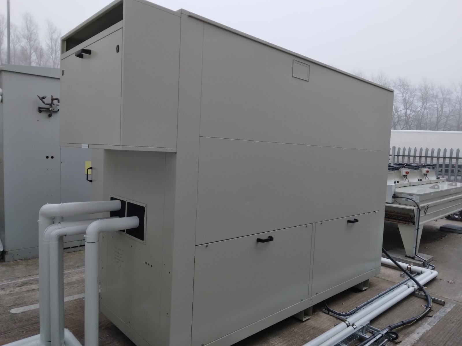 For the Freezer store (also running from the CO₂ pack) we provided a ...