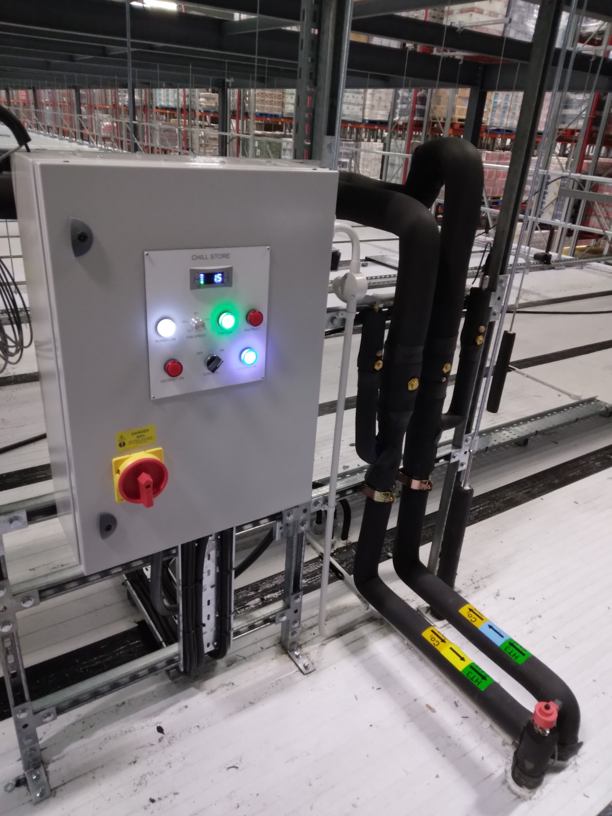 The existing store needed to remain operational during the project, so ...