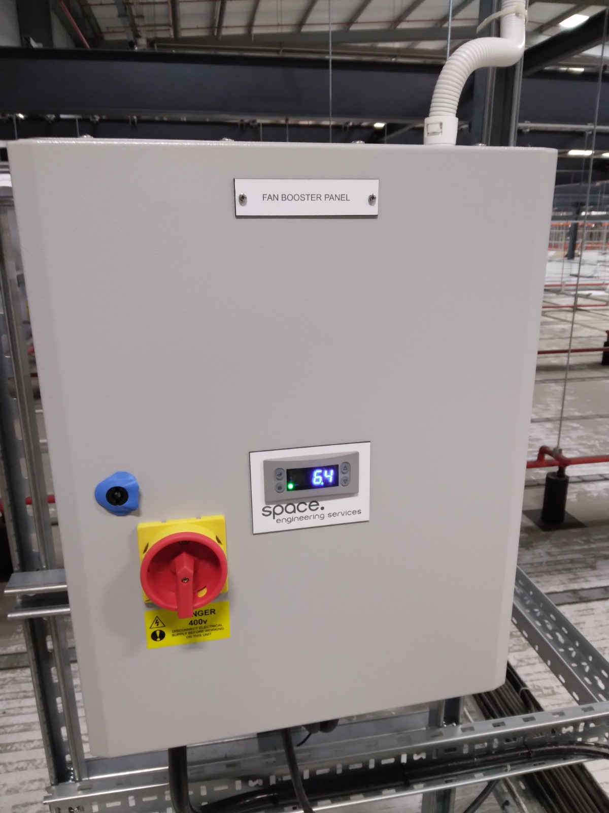 For the Freezer store (also running from the CO₂ pack) we provided a ...