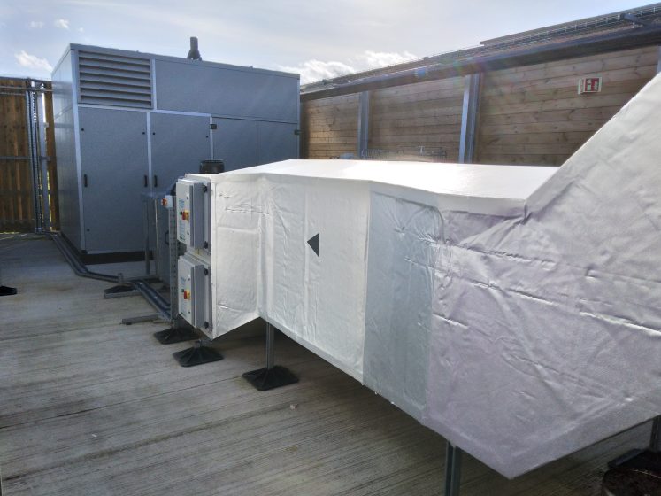 Key elements of the installation: