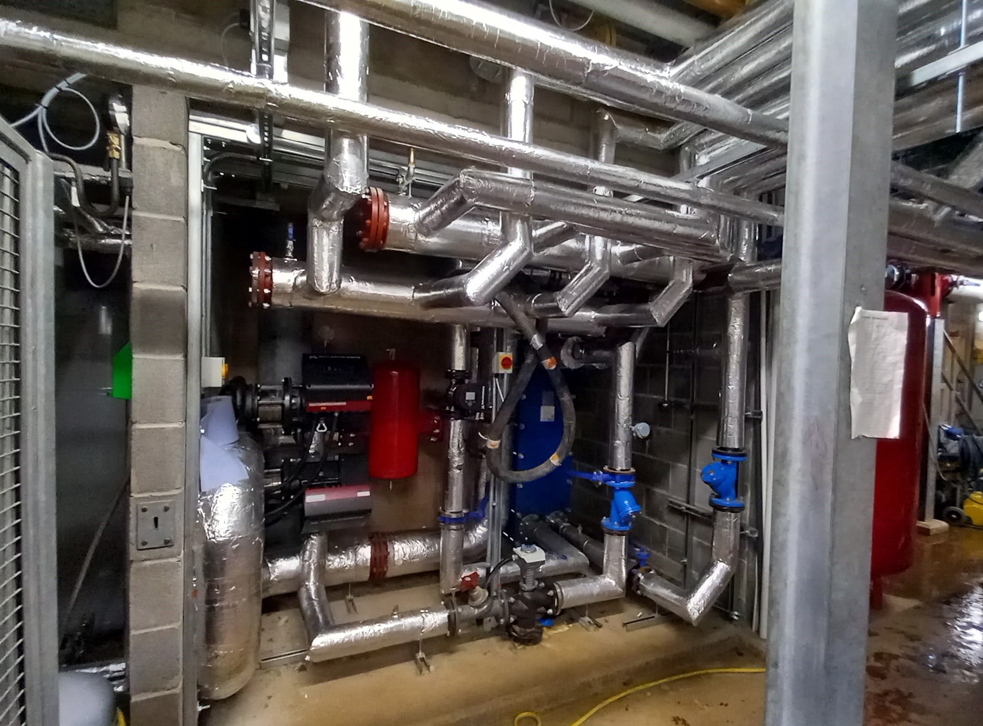 5off Mitsubishi Ecodan CAHV-P500YB-HPB 43kW Air Source Heat Pumps were ...