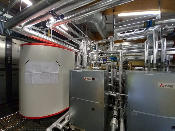 The facility needed to remain up and running a during the project ...