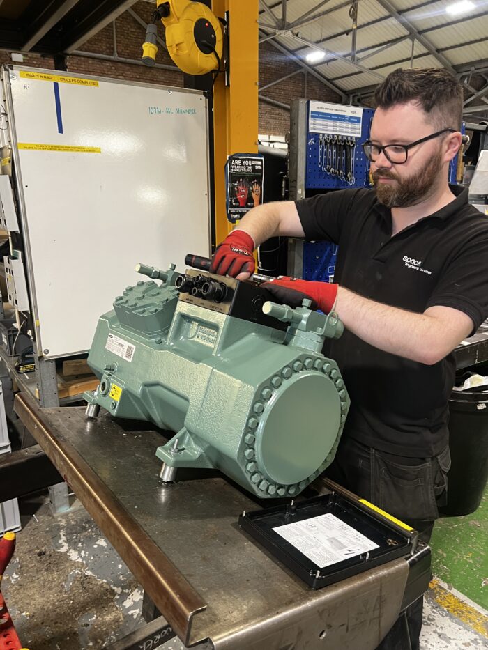 With components on site, manufacturing of this 5-6 week process has ...